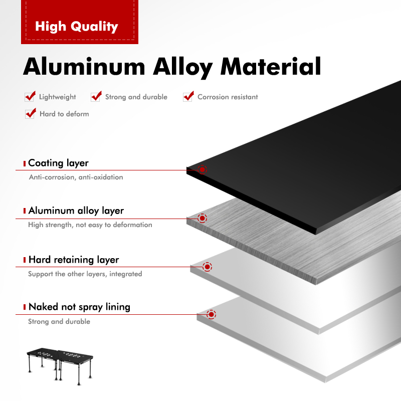 Multi-function Portable Folding Splicing Table For Camping Bonfire and Picnic Barbecue - KASSICO
